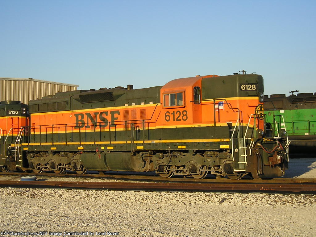 BNSF 6128 At TRRA